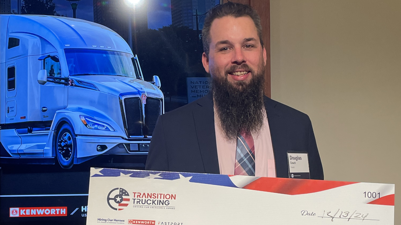 Roehl's Douglas Couch: First Runner-up in the Transition Trucking ...